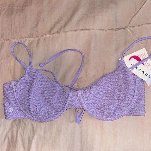 PacSun | Swim | Purple Barbie Bikini Top | Poshmark